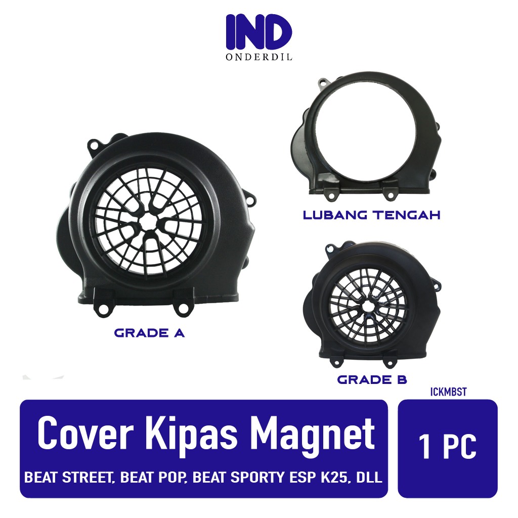 Jual Cover Kipas Magnet Spiner Honda Beat FI F1 eSP Street Pop New K25 ...