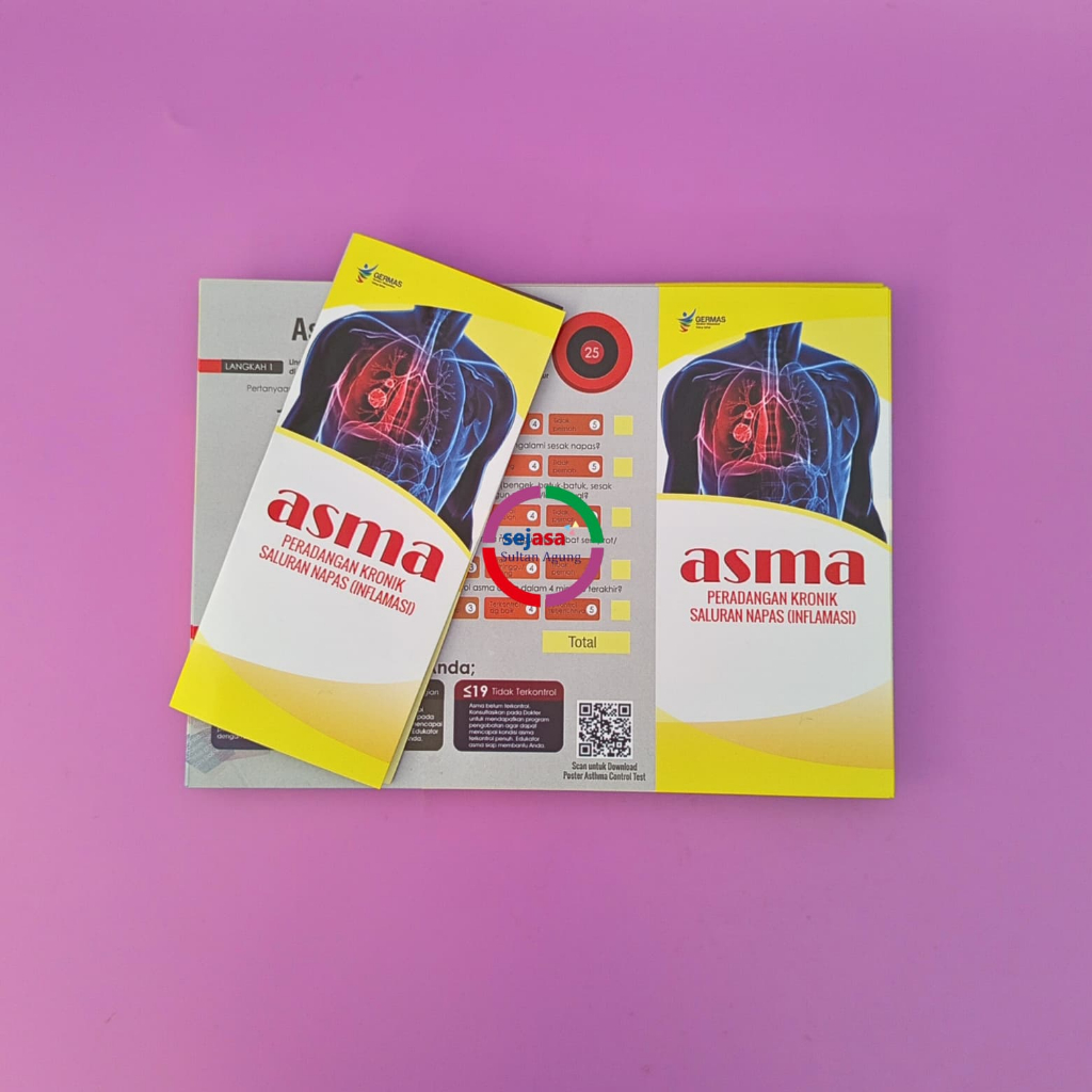 Jual Leaflet Asma | Asthma Control Test | Brosur Edukasi Asma | Shopee ...