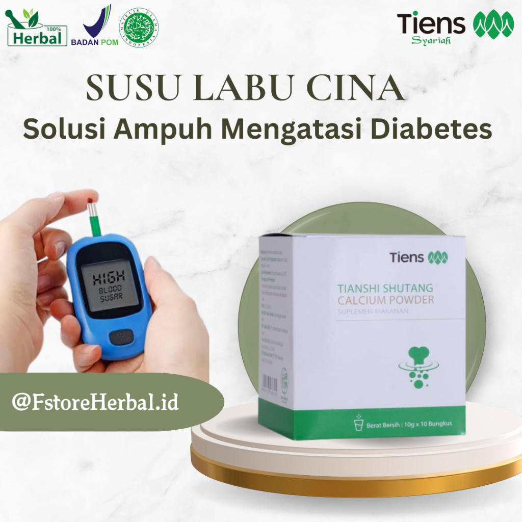 Jual Susu Labu China Obat Untuk Diabetes Tianshi Shutang Calcium Powder ...