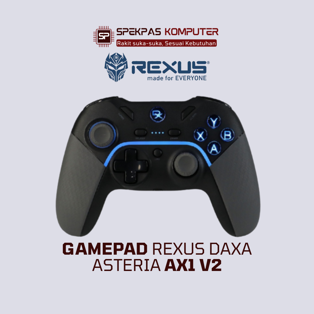 Jual GAMEPAD REXUS DAXA ASTERIA AX1 V2 | Shopee Indonesia