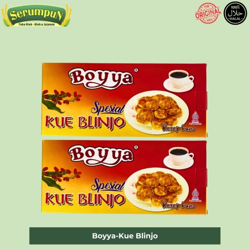 Jual Kue Blinjo Boyya | Kue Blinjo | Oleh-Oleh Khas Surabaya | Shopee ...