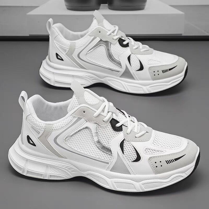 Jual Keeping Sepatu Sneakers Pria Sepatu Putih Sporty Ringan Cowok ...