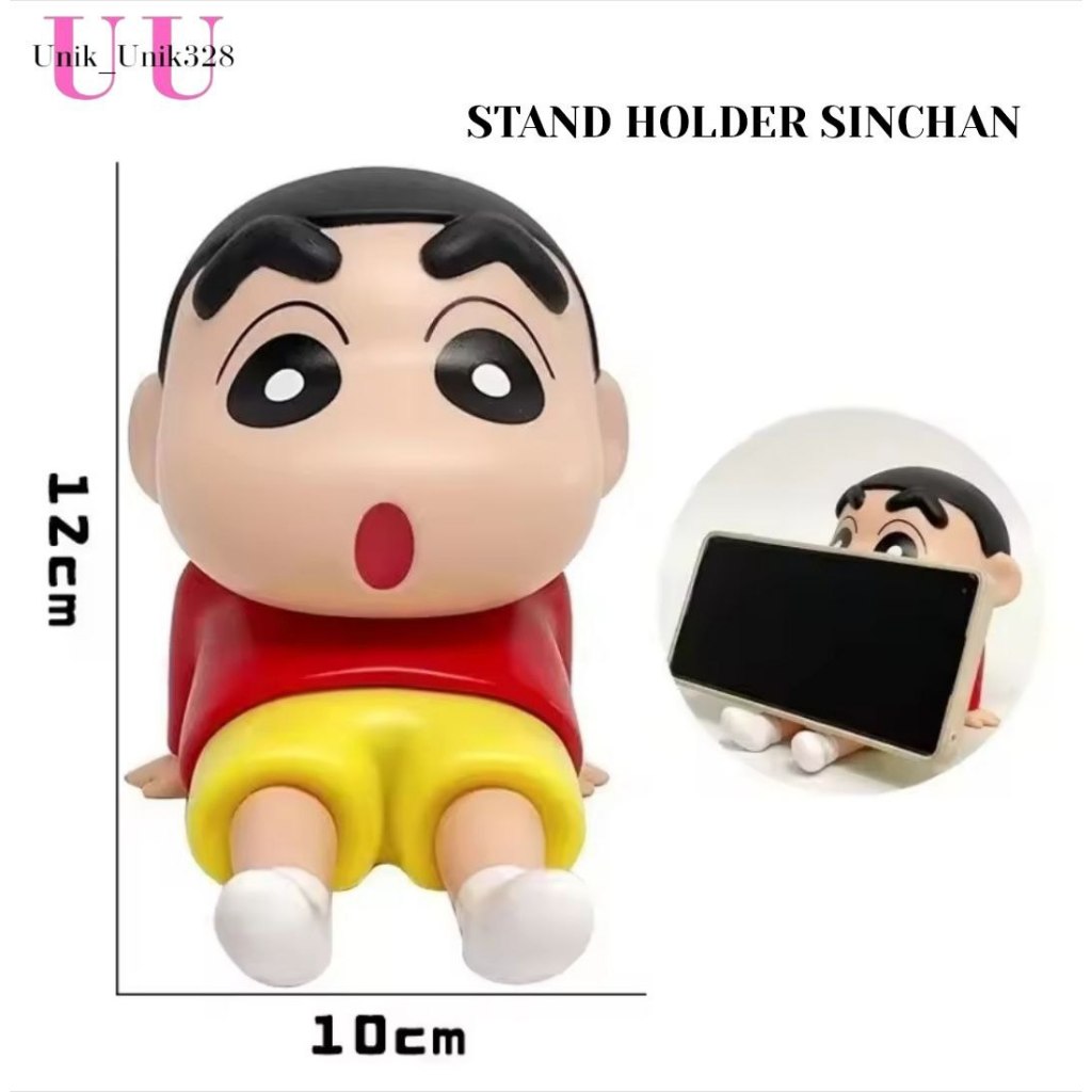 Jual Unik Stand phone Holder Meja Sincan Shin-chan Sandaran Hp Tatakan ...