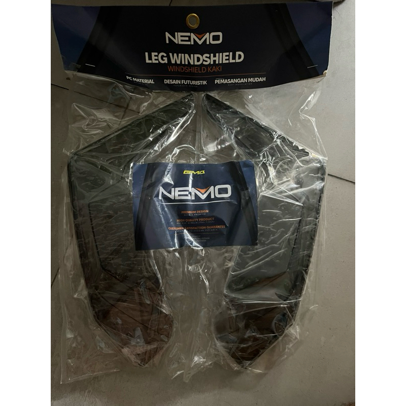 Jual legshield yamaha xmax new connected transparan legwinshield kaki ...