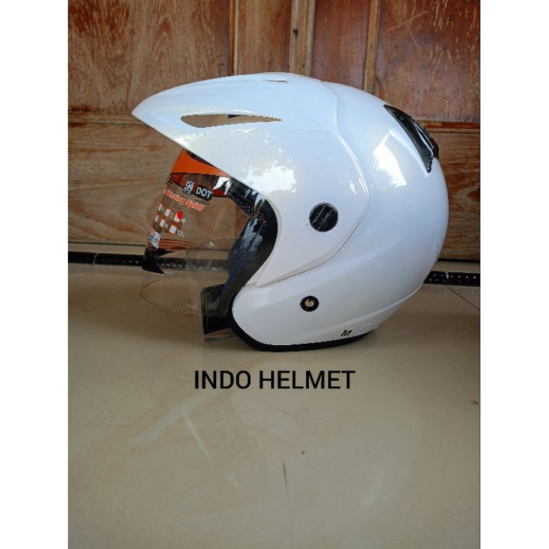 Jual HELM INK CX 22 SOLID WHITE ORI INK CX 22 | Shopee Indonesia