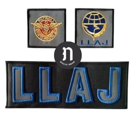 Jual Logo Bordir LLAJ Satu Set Logo Perekat Bisa Lepas Pasang | Shopee ...