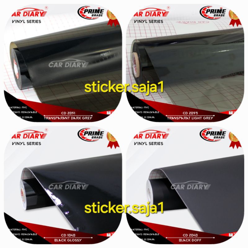 Jual Stiker Skotlet Aquarium Motor Mobil Hitam Doff Hitam Glosy Dan ...