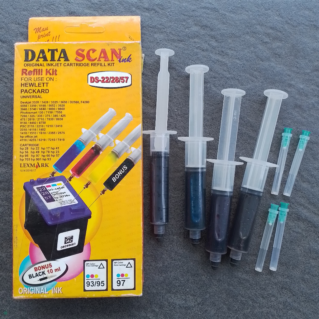 Jual Tinta Suntik HP Tinta cartridge Epson ( Set ) [ Original ...