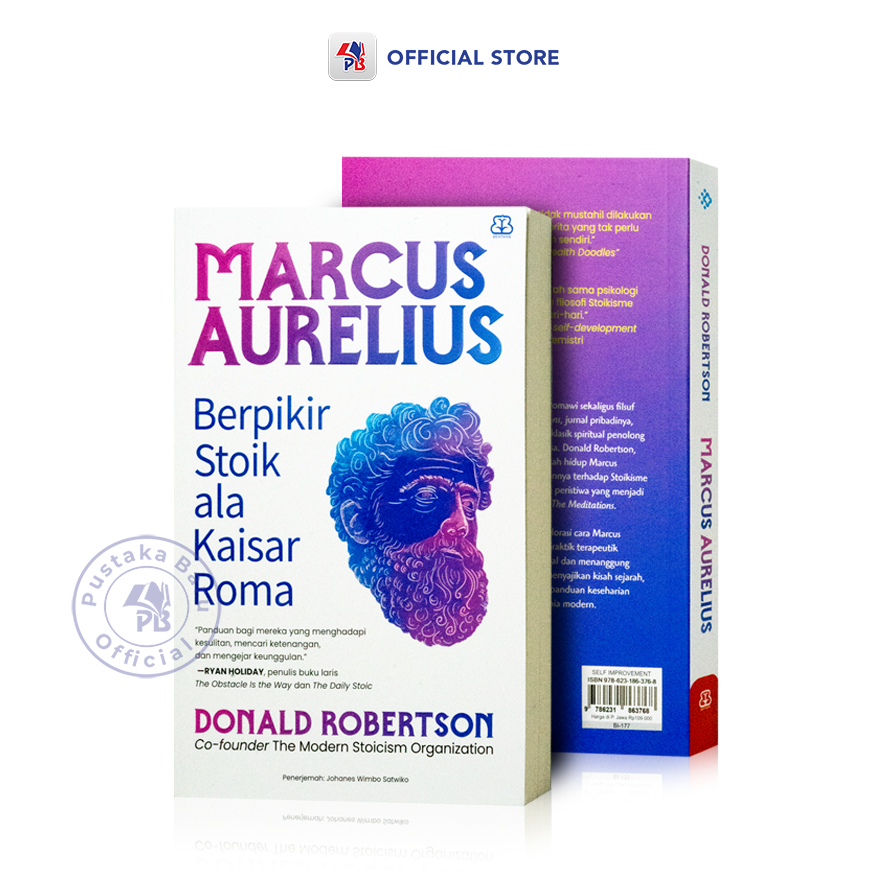 Jual Buku Marcus Aurelius Berpikir Stoic ala Kaisar Roma - Donald ...