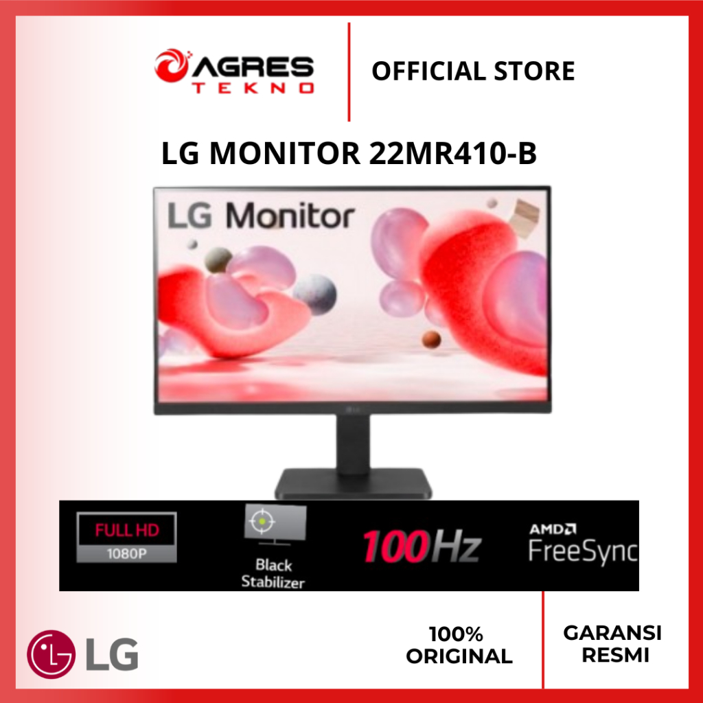 Jual Monitor LED LG 22" Inch 22MR410-B VA AMD Freesync Full HD 100Hz | Shopee Indonesia