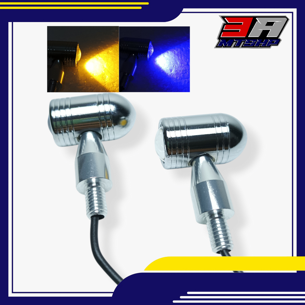 Jual Sein mini drag XENOS full cnc universal laser yellow lampu sein ...