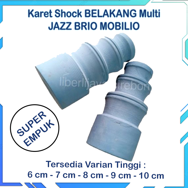 Jual STOPPER SHOCK MULTI belakang JAZZ,BRIO,MOBILIO set (2pcs) | Shopee ...