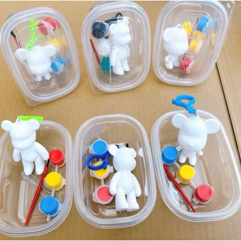 Jual Gantungan DIY Set Lukis Patung Beruang Warna Kreatif untuk Anak ...