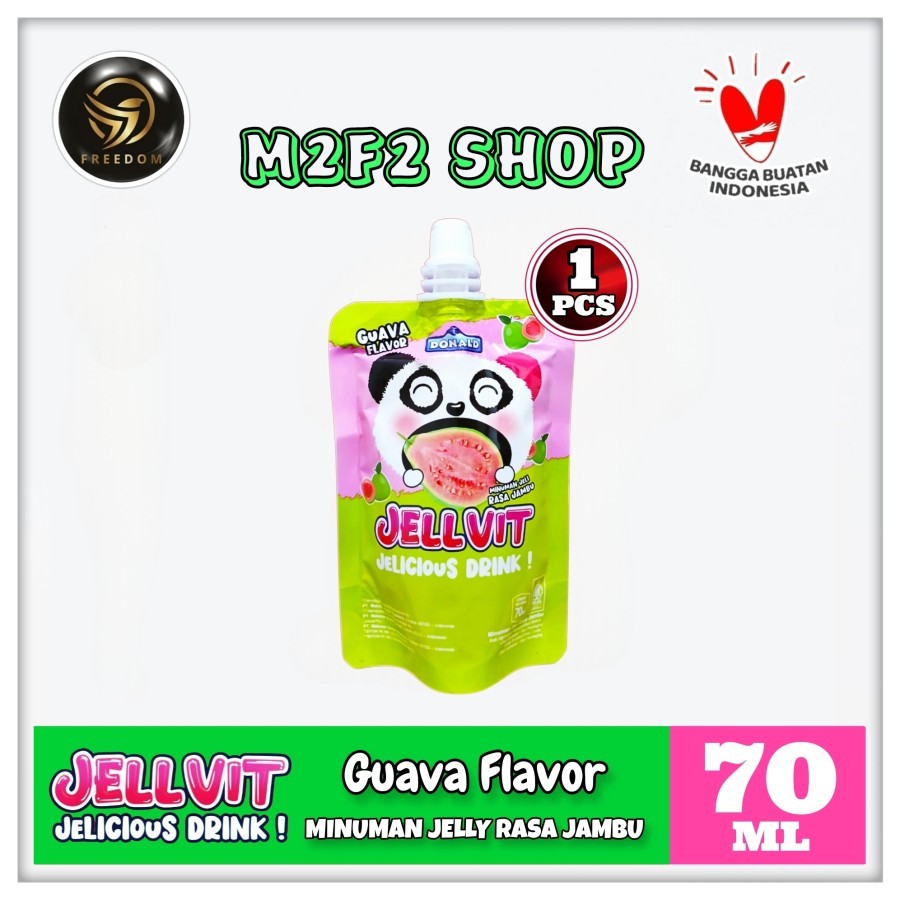 Jual Donald Jellvit Jelicious Drink Guava Flavor | Minuman Jelly Rasa ...