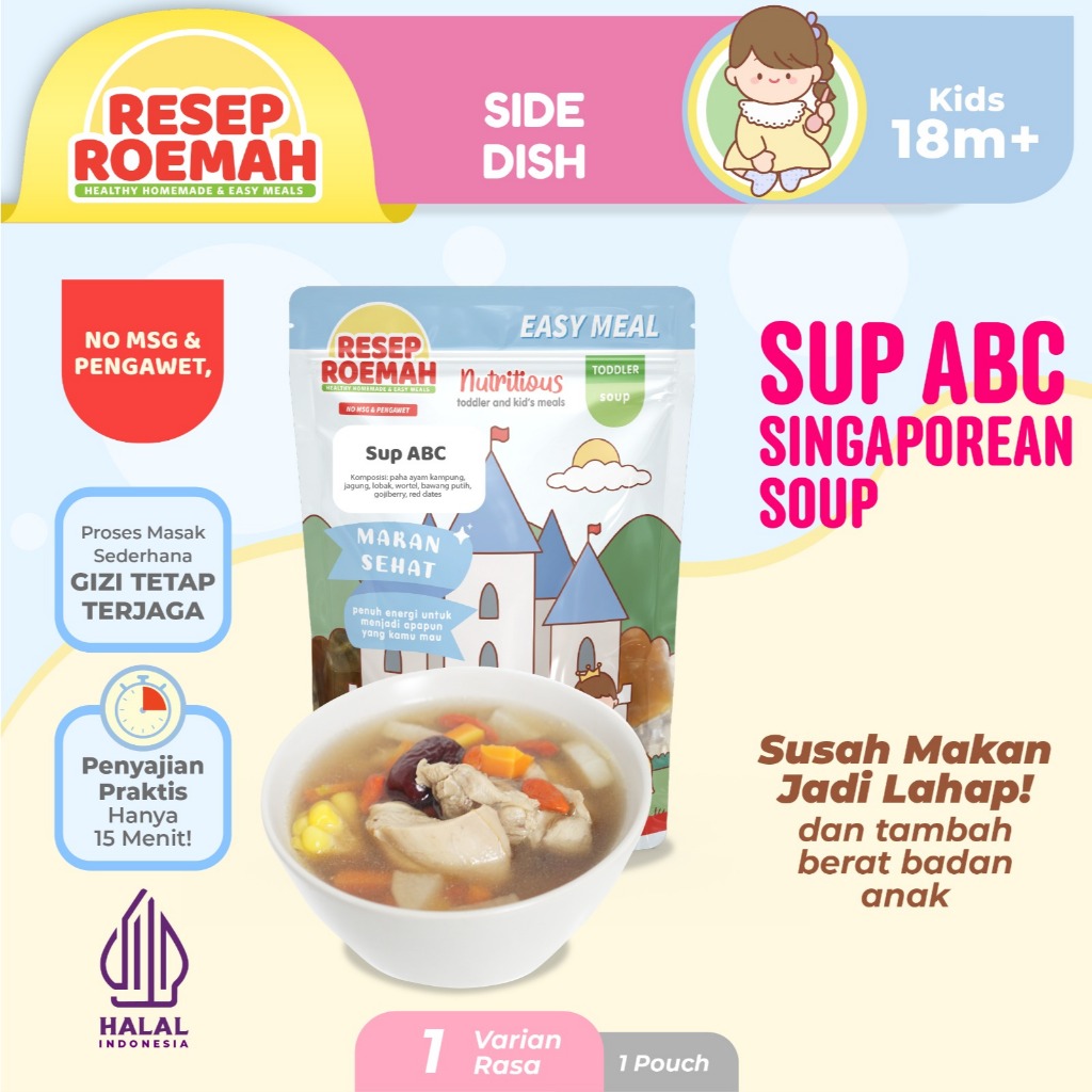 Jual Resep Roemah ABC Singaporean Soup / Sup Sehat ABC / Kids | Shopee ...