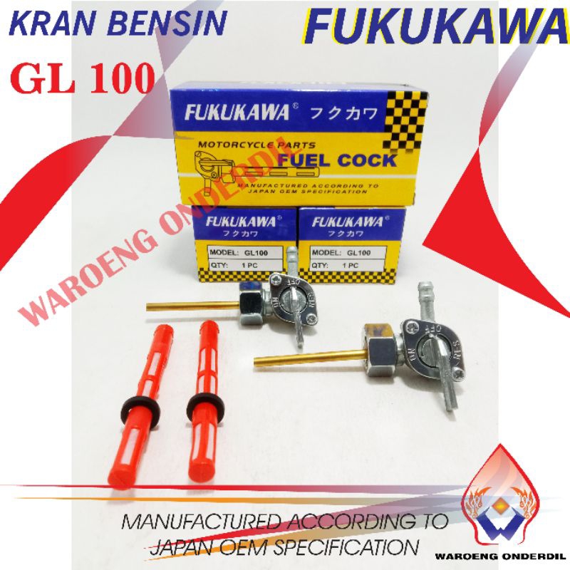 Jual KRAN BENSIN KRAN TANGKI MOTOR GL PRO, GL 100, MEGA PRO NEW (PRIMUS ...
