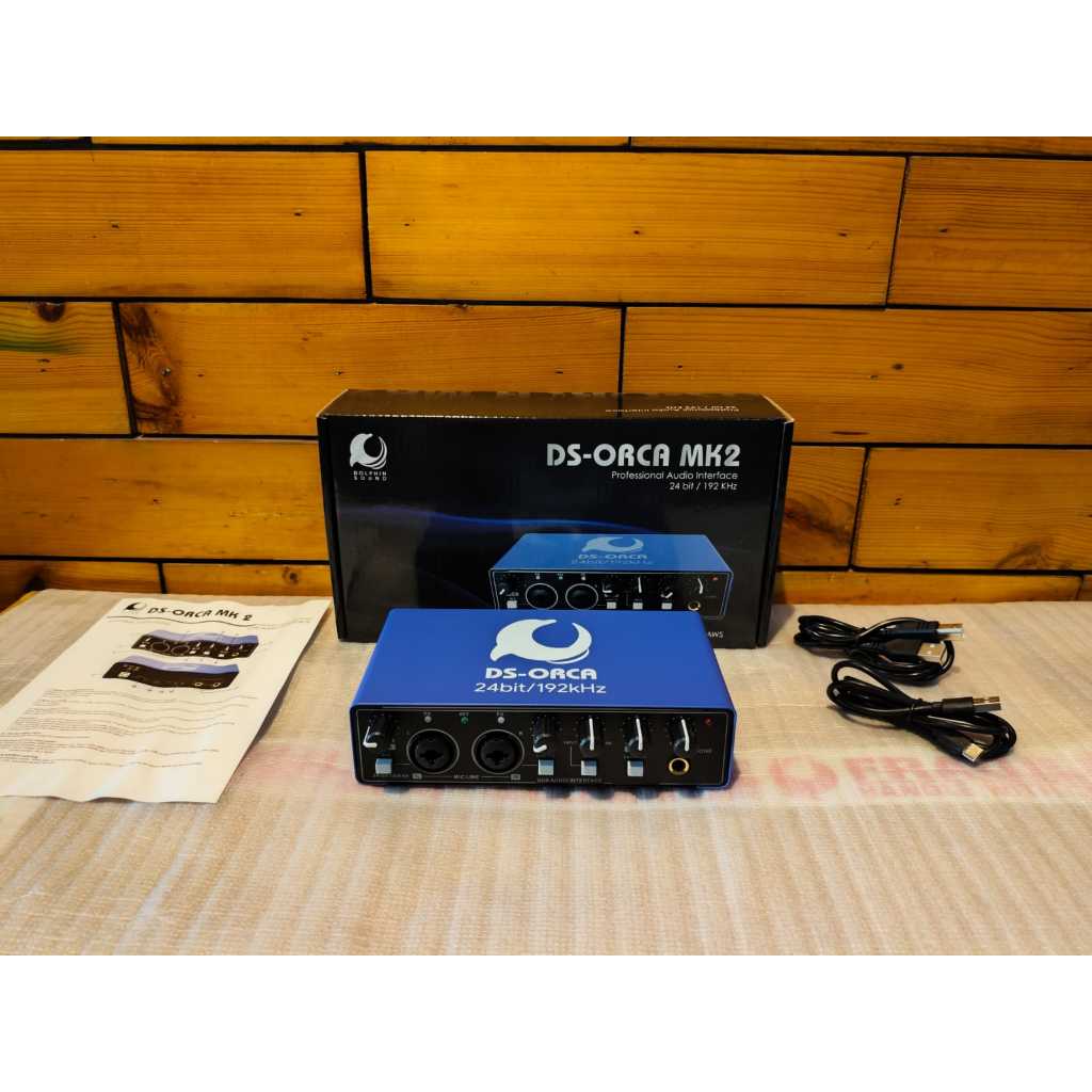 Jual Dolphin Sound DS ORCA MK2 /Mk3 Audio Interface 2 Channel 24bit ...