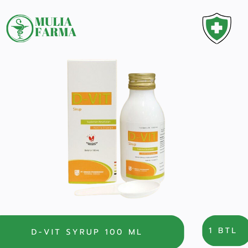 Jual D-VIT SYRUP 100 ML / BOTOL | Shopee Indonesia