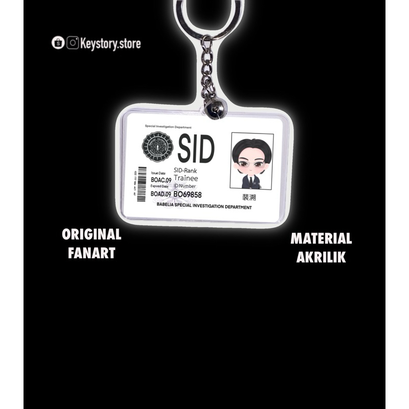 Jual Gantungan Kunci Keychain Akrilik Steven zhang - Zhang Xincheng - Fei Du - Pei Su SID Card ...