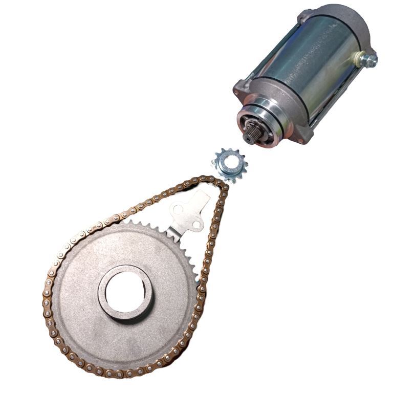 Jual Dinamo Gear dan Rantai Stater Besar Kawasaki Binter Merzy KZ200 ...