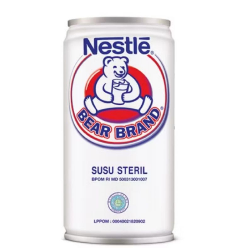 Jual BEAR BRAND 189 ML SUSU STERIL CAP BERUANG SUSU SAPI ASLI PUTIH ...