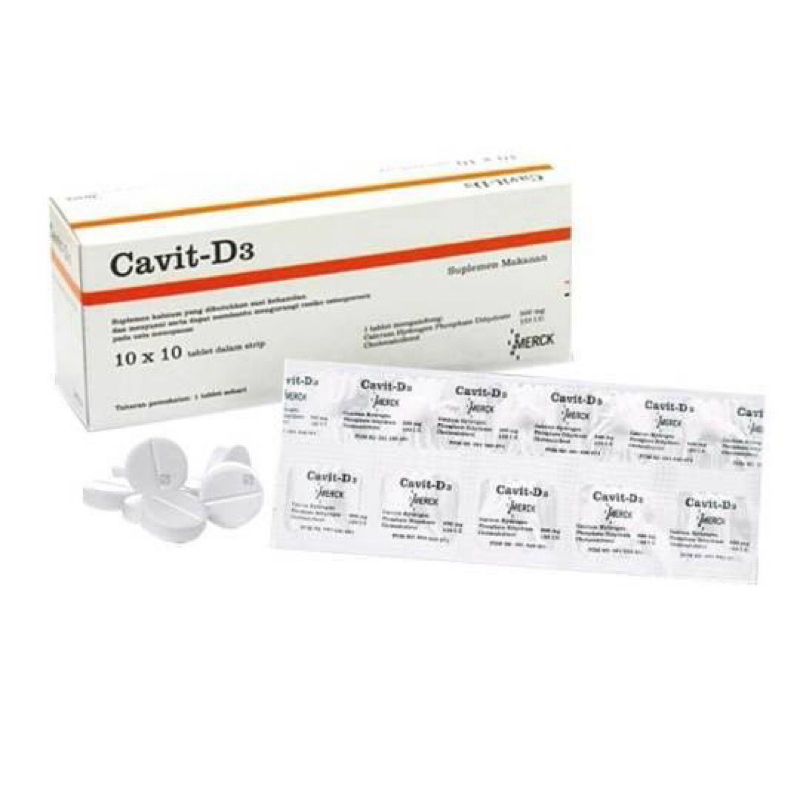 Jual CAVIT D3 10 TABLET STRIP | Shopee Indonesia