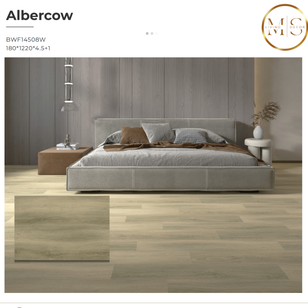 Jual lantai spc BOWE wood series tebal 5.5mm | lantai kayu anti rayap & air - pemasangan click ...