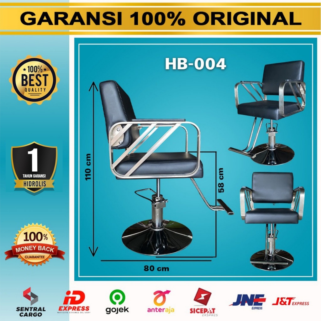 Jual Kursi Barber HB - 004 Kursi Salon Barber Chair Barbershop Chair ...