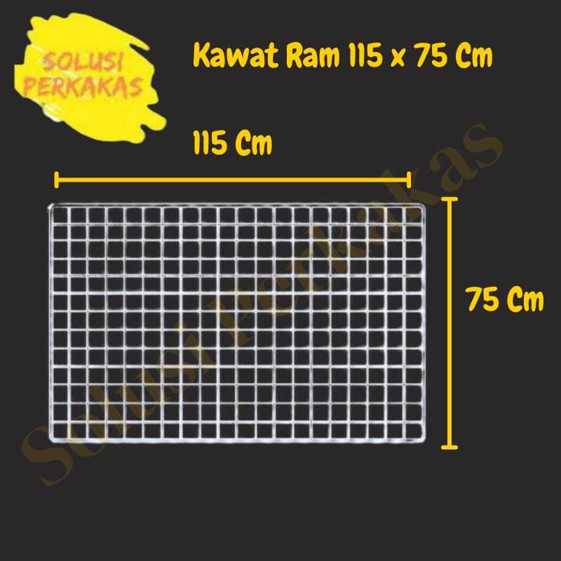 Jual Jaring Ram Besi Dinding Ram Dinding Aksesoris Dekorasi Rak Gantung ...