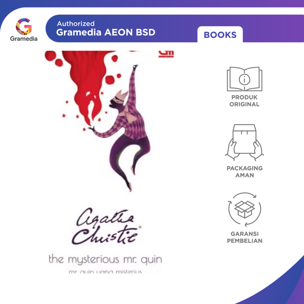 Jual GRAMEDIA BSD CITY - Agatha Christie The Mysterious Mr. Quin (Mr ...