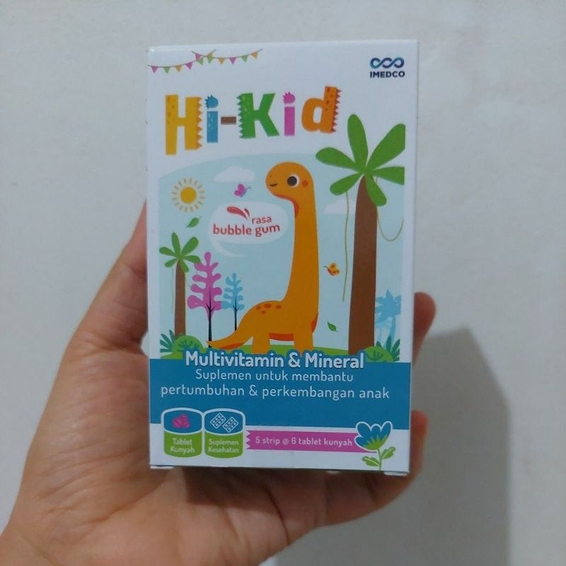 Jual HI-KID CHEWABLE TABLET, Untuk Membantu Pertumbuhan Dan ...