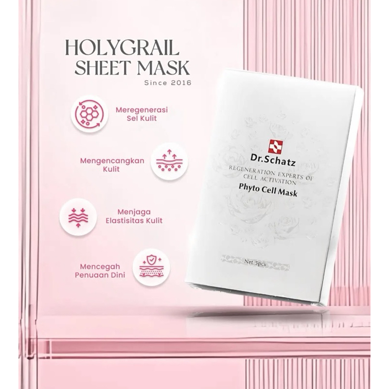 Jual DR.SCHATZ PHYTO CELL MASK 1 BOX | Shopee Indonesia