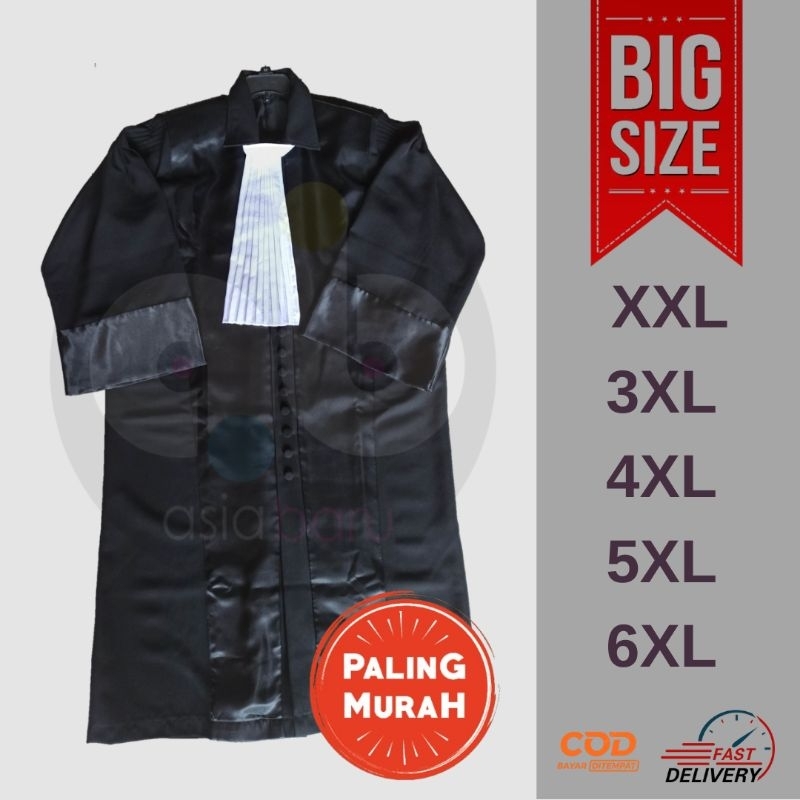 Jual Toga Pengacara | Toga Advokat | Toga Jaksa | Ukuran Jumbo ...