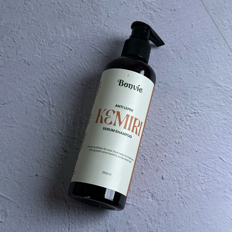 Jual NEW Bonvie Serum Shampoo Anti Lepek Kemiri 250ml | Shopee Indonesia