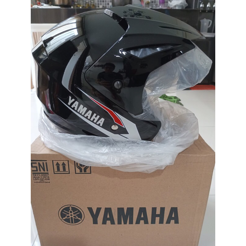 Jual Helm Yamaha Standar Mio Original SNI Baru | Shopee Indonesia