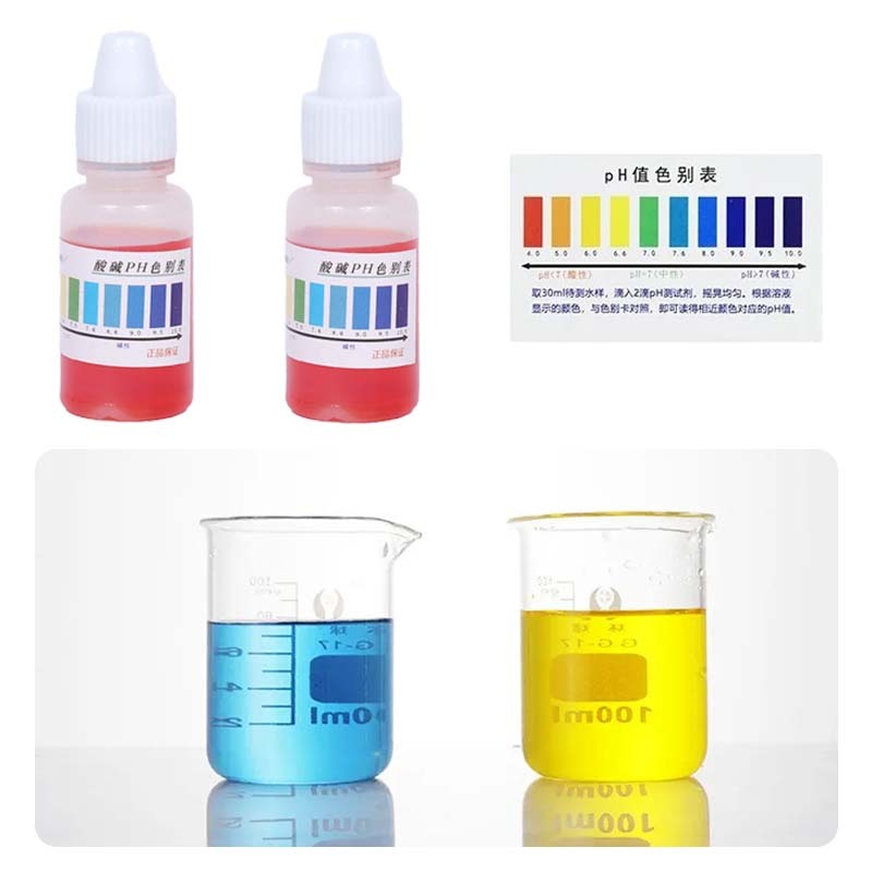 Jual 10ml Cairan PH Tester PH Drop Cairan Tes Ph Air Universal Water PH ...