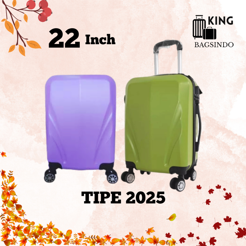 Jual KOPER POLO FANS TIPE 2025 UKURAN 22 INCH KOPER BAGASI KOPER ...