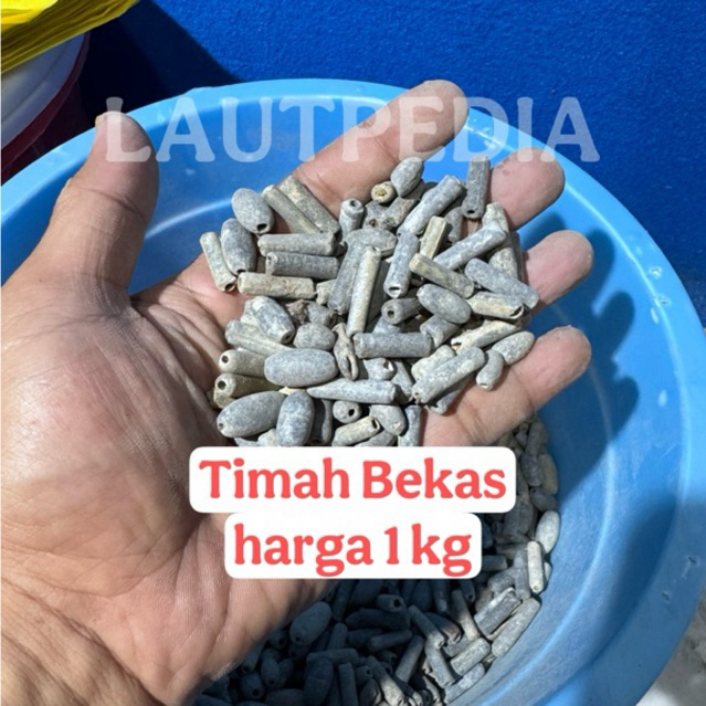 Jual Timah Bekas 1kg Campur / Sinker / Timah untuk bahan cetakan Jig ...