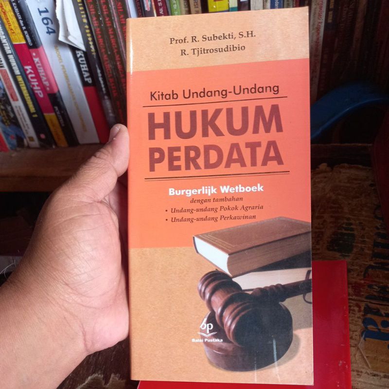 Jual Buku KITAB UNDANG-UNDANG HUKUM PERDATA (Burgerlijk Wetboek ...