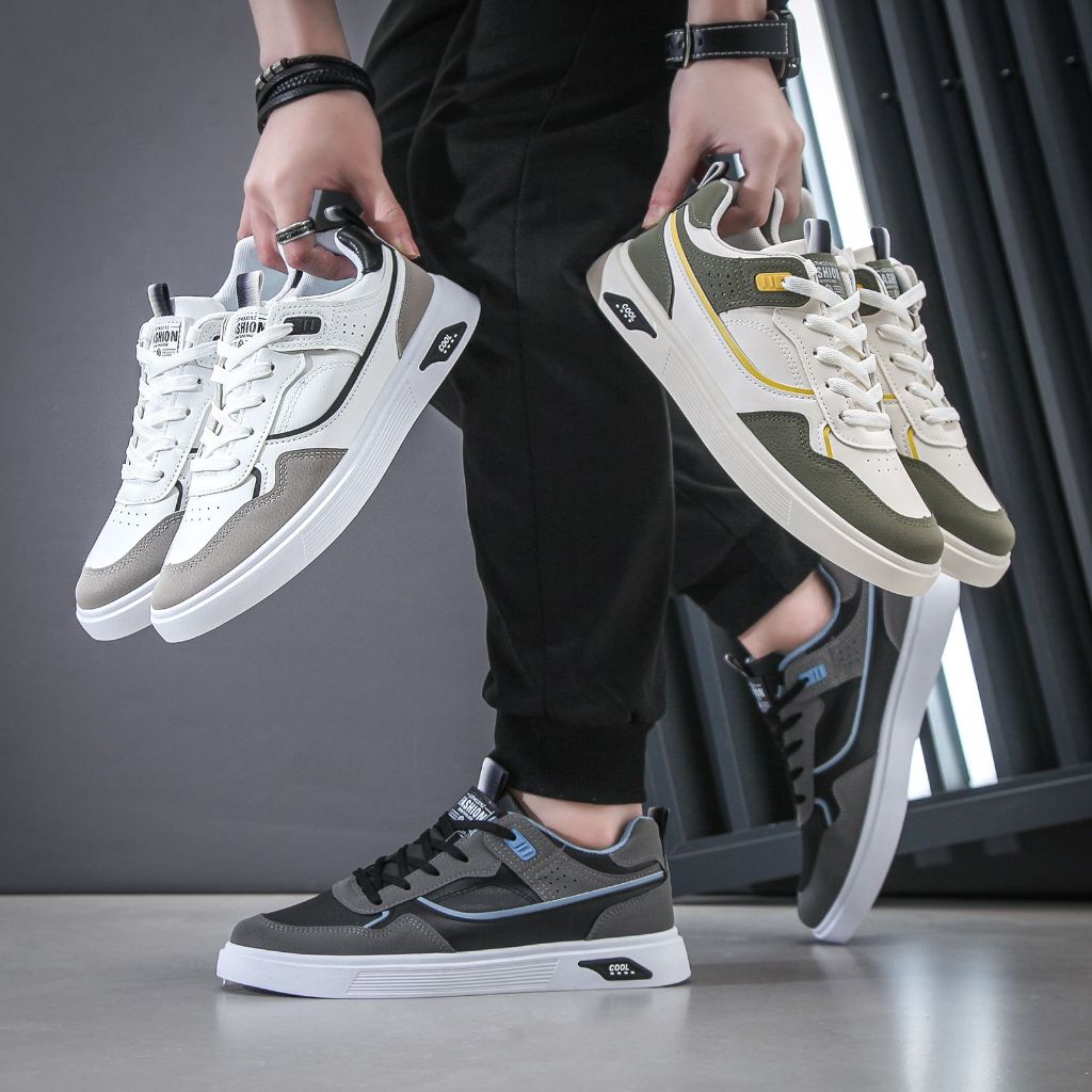 Jual ESSE Sepatu Sneakers Pria Sport Shoes Ex20 | Shopee Indonesia