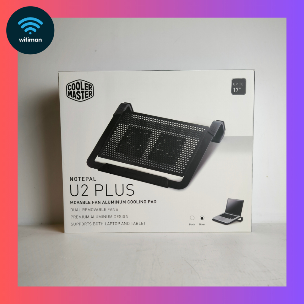Jual Cooler Master Notepal U2 Plus Black White Silver - Pendingin ...