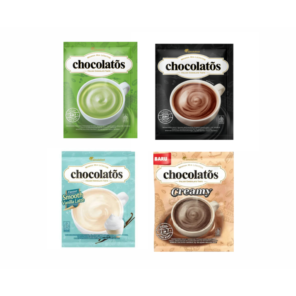 Jual CHOCOLATOS DRINK RENCENG ISI 10 / Chocolatos Drink / Coklat ...