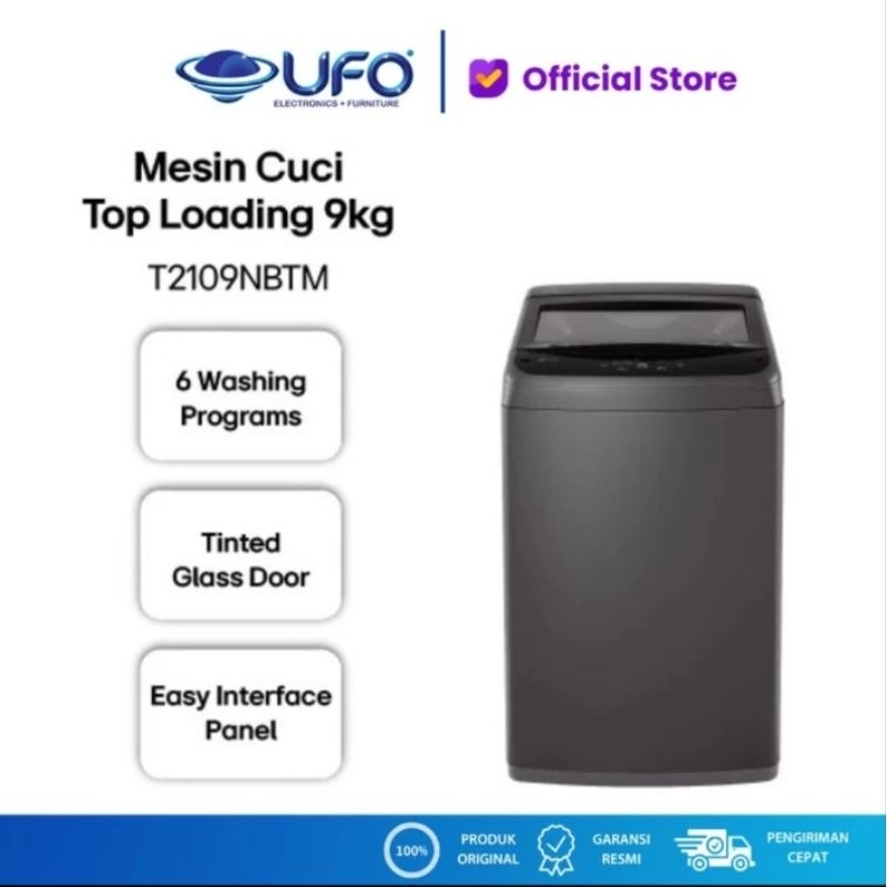 Jual LG T2109NBTM MESIN CUCI TOP LOADING 9 kg | Shopee Indonesia