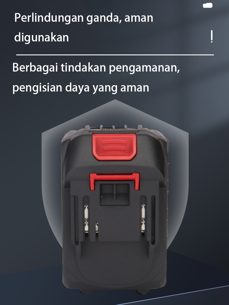 Jual SOKIN Tools 128VF Baterai Impact Baterai Bor 88VF Makita battery 4 ...