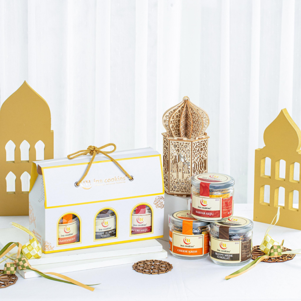 Jual Hampers Lebaran GABLE BOX JAR ISI 3 - Paket Parcel Idul Fitri 2025 ...