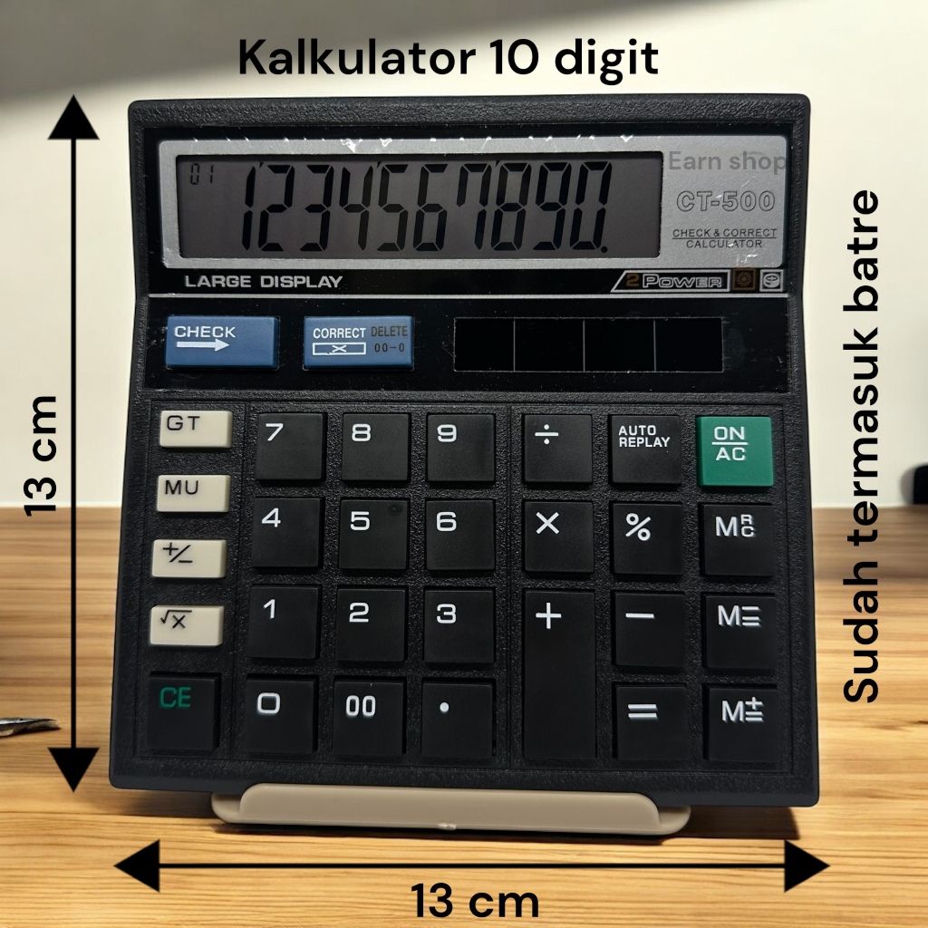 Jual Kalkulator Dagang 10 Digit Citizen CT-500 Calculator | Shopee ...