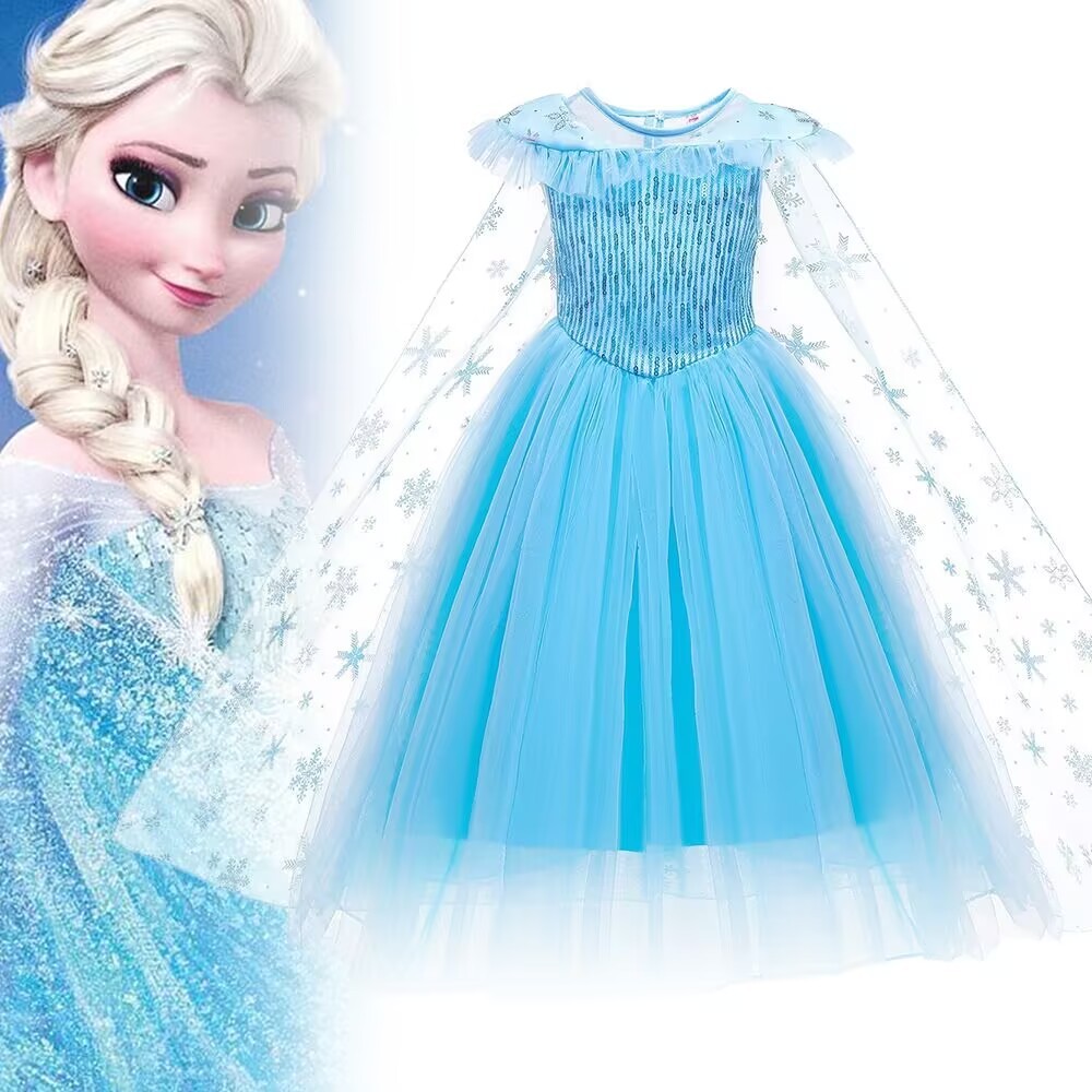 Jual Frozen Princess Elsa Dress Frozen's Ice Queen Elsa Dress Pongsa ...