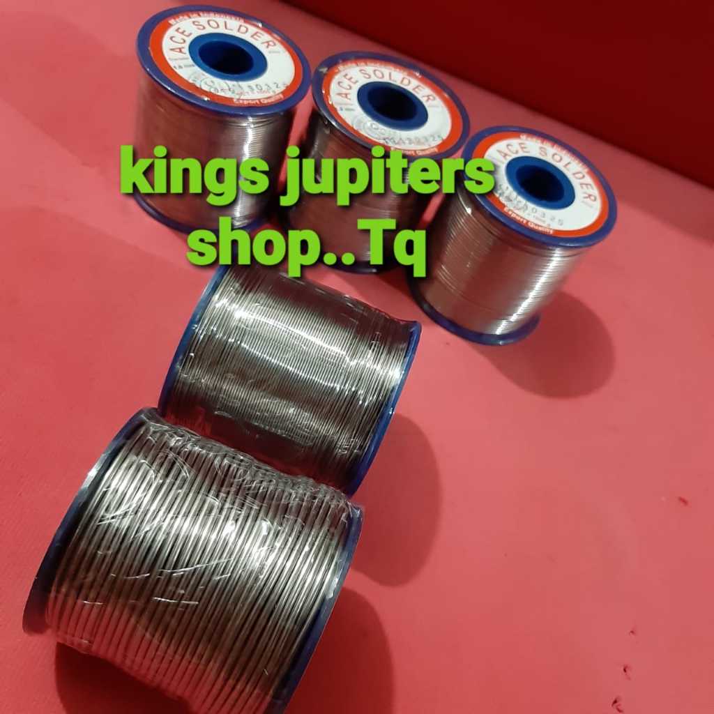 Jual ( 1 KILO atau 250 GRAM ) timah solder 0,8MM 1MM 1,2MM 1,6MM 2MM ( merk ACE SOLDER 1KG atau ...
