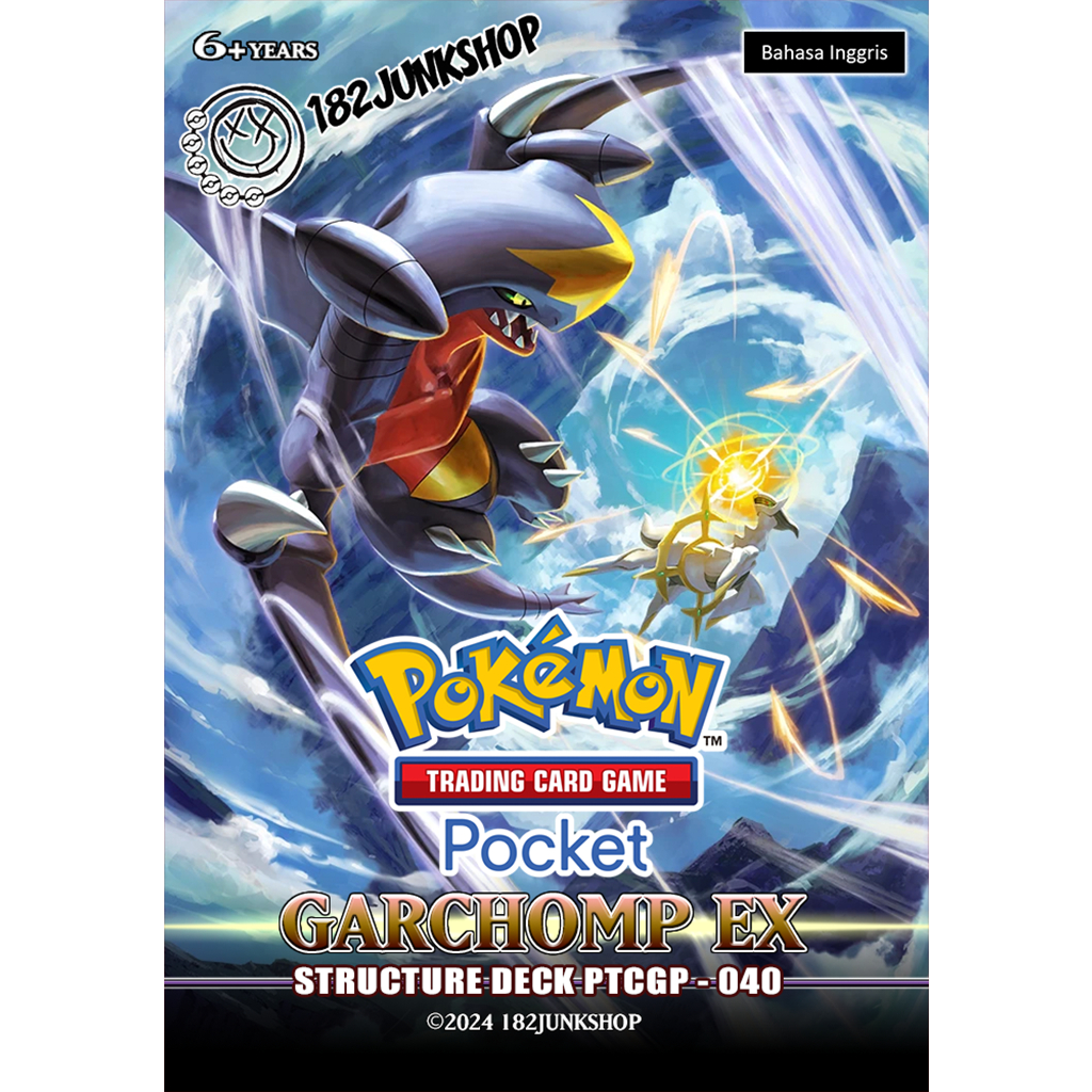 Jual Pokemon TCG Pocket Deck 040 - Garchomp EX Deck - Non ORI | Shopee ...