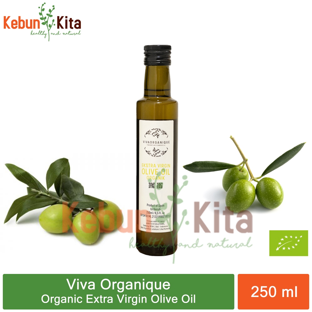 Jual Viva Organique ORGANIC Extra Virgin Olive Oil 250 ml | Shopee ...